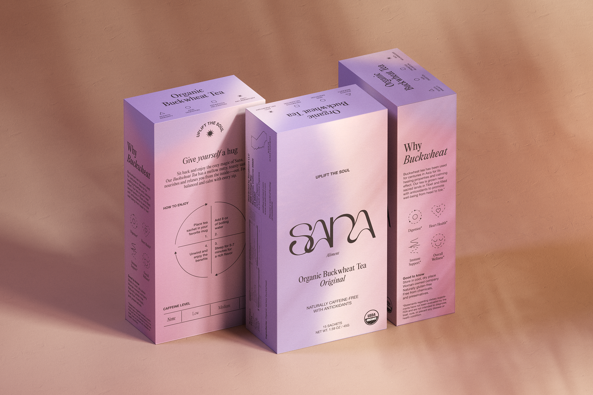 Sána Identity and Packaging – Type Department