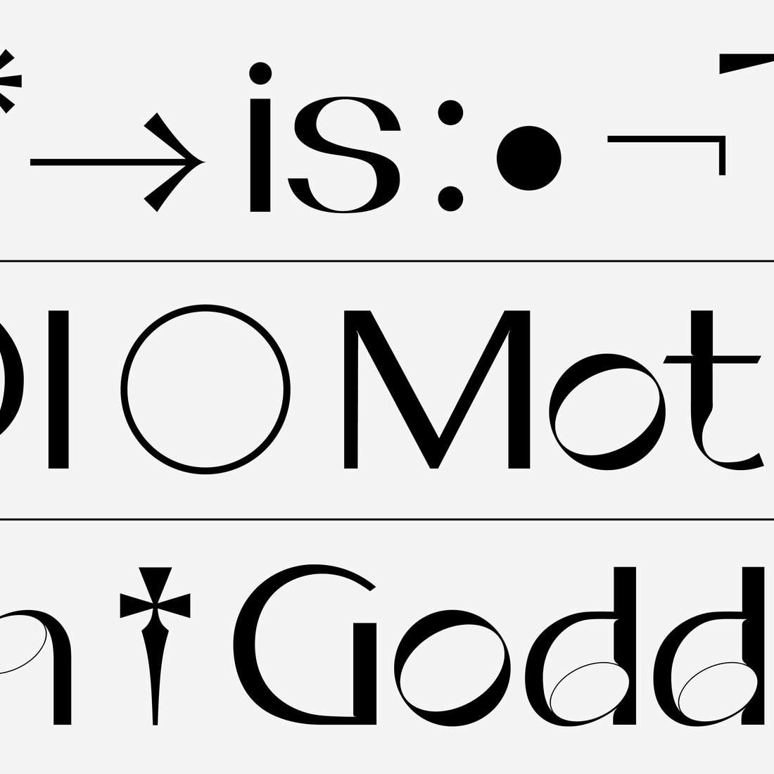 Gaia Display – Type Department
