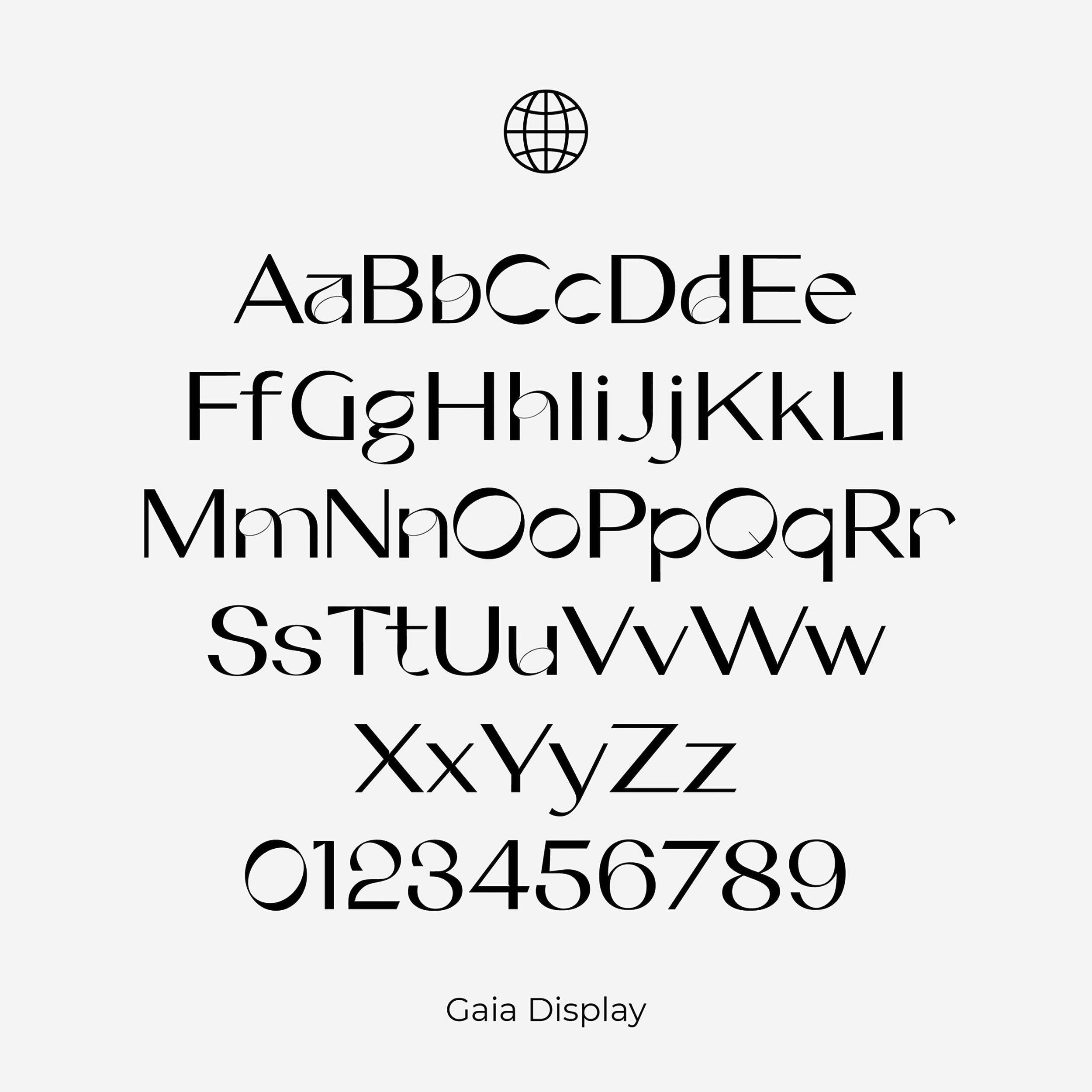 Gaia Display – Type Department