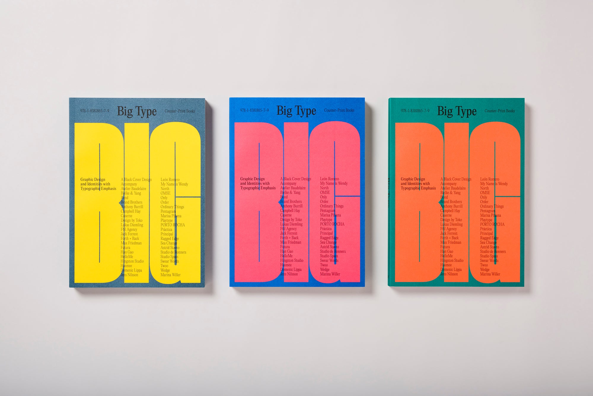 Big Type by Counter-Print – Type Department