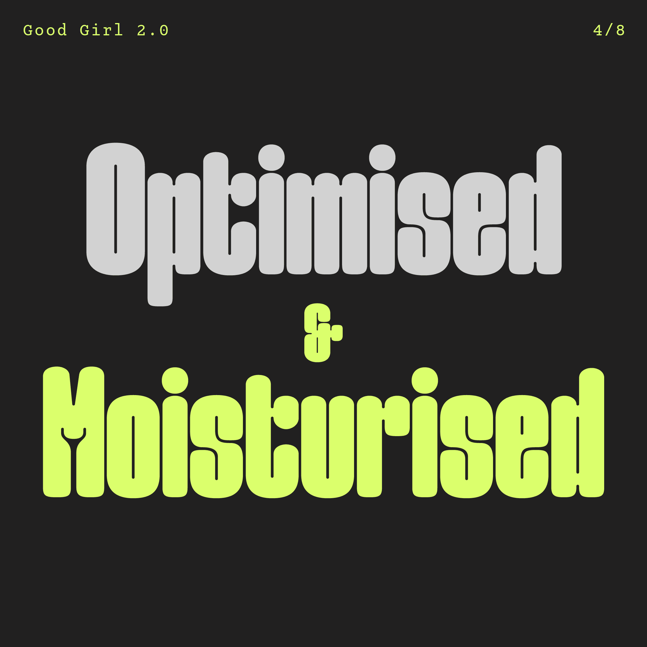 Good Girl – Type Department