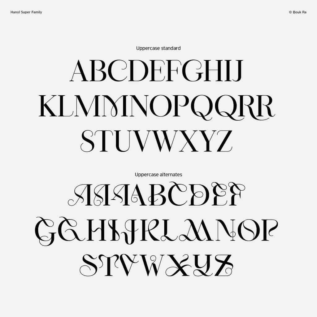 Hanol V.2 – Type Department
