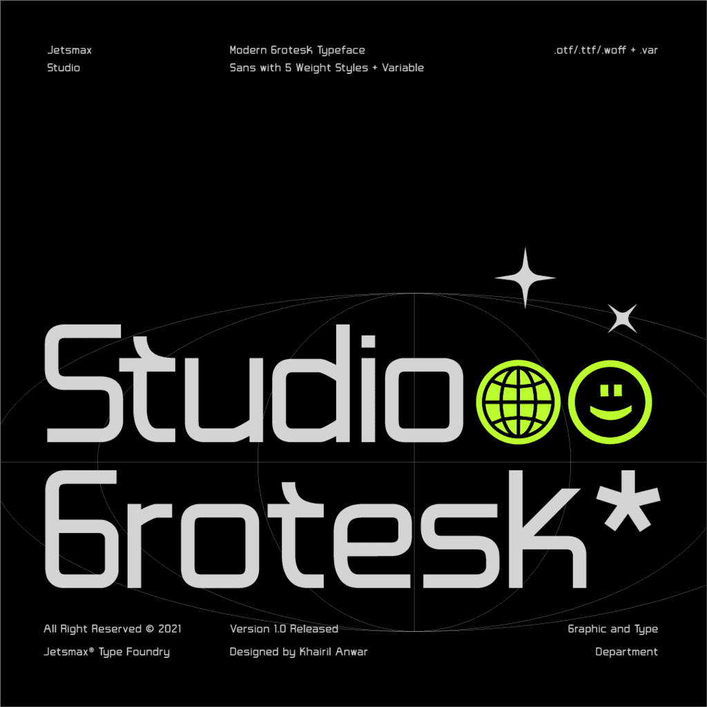 Studio Grotesk (Free) – Type Department