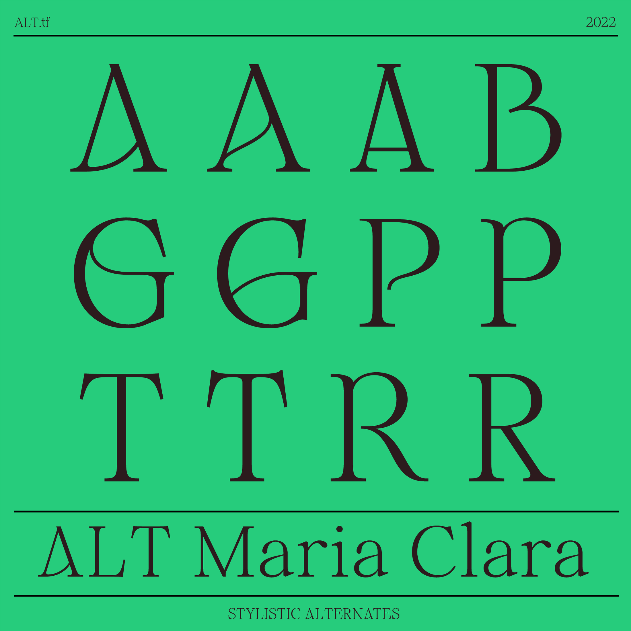 ALT Maria Clara – Type Department