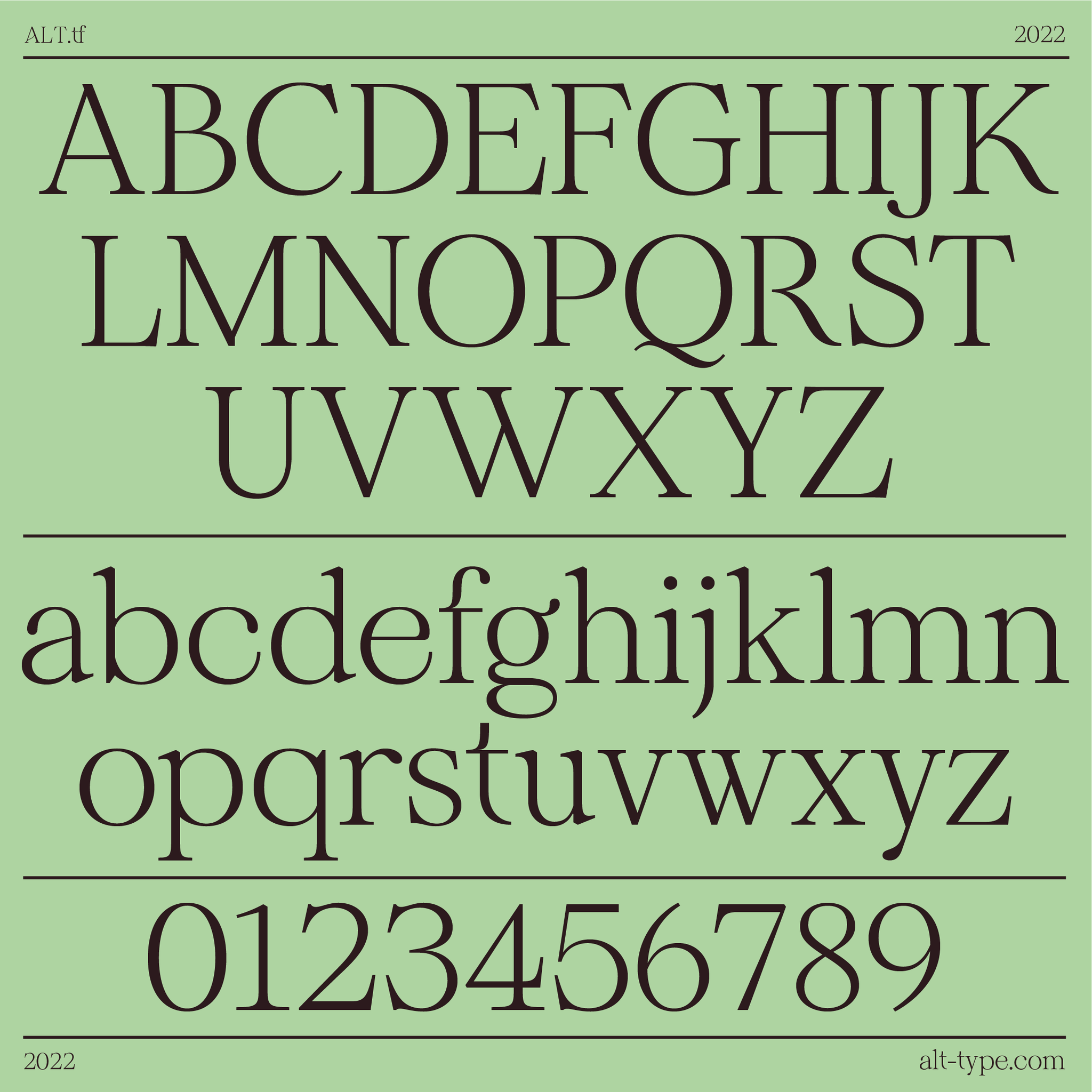 ALT Maria Clara – Type Department