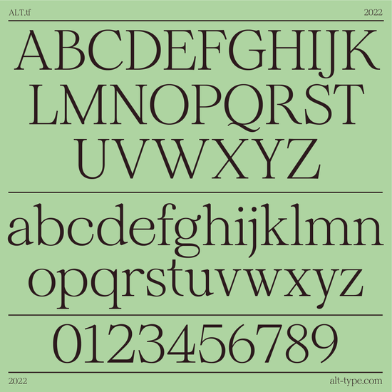 ALT Maria Clara – Type Department