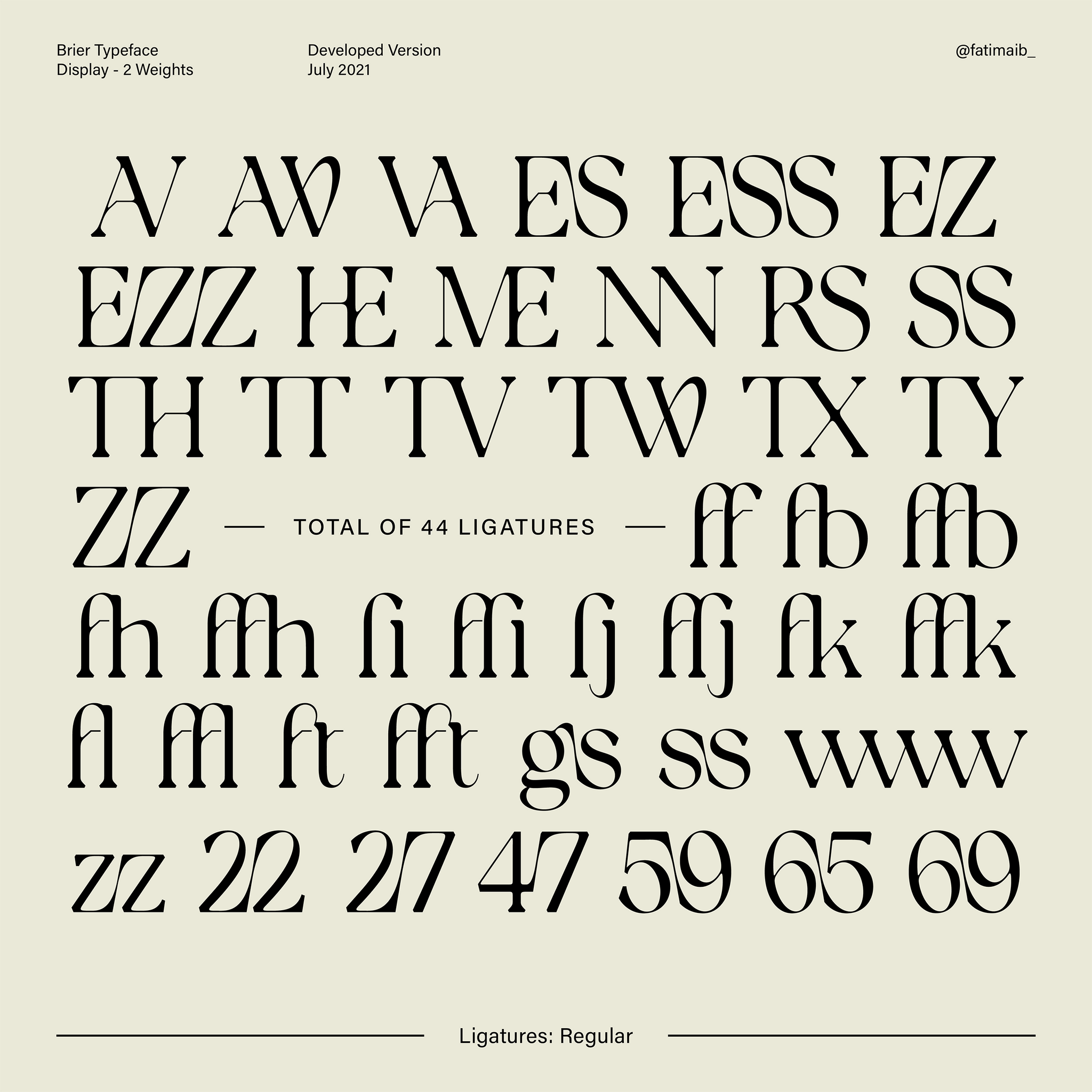 Brier – Type Department