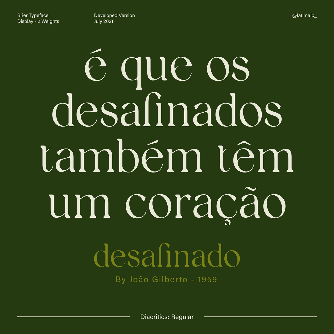 Brier – Type Department