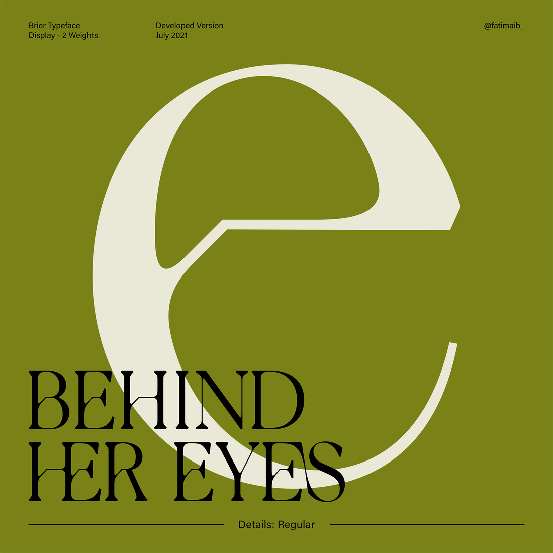 Brier – Type Department