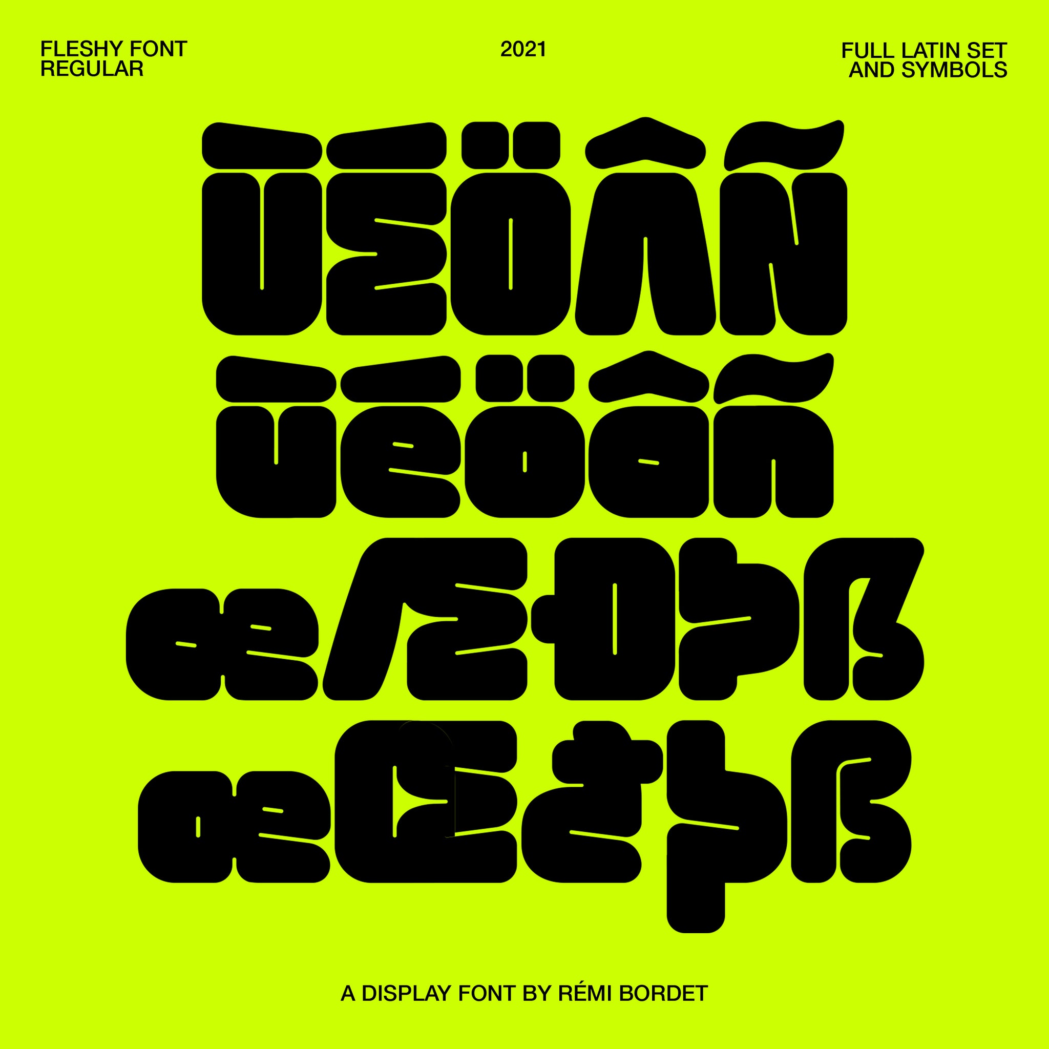 Fleshy Font – Type Department